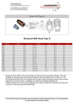 Threaded insert - M series - Harrison Silverdale - metal / conical ...