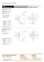 SSI Absolute Encoder - WayCon Positionsmesstechnik GmbH - PDF Catalogs ...