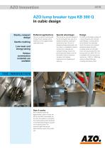 lump breaker KB300Q - AZO Group - PDF Catalogs | Technical ...