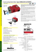 RAMZLOCK KLTM-RFID - Idem Safety Switches - PDF Catalogs | Technical Documentation | Brochure