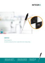 Hybrid pipette - SWITCH - INTEGRA Biosciences - volumetric / single ...