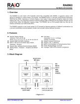 IC Raio RA6963 LCD Controller - TOPWAY LCD - PDF Catalogs | Technical ...