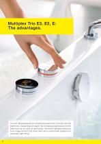 Multiplex Trio E3, E2, E. Electronic bathtub fittings from Viega ...