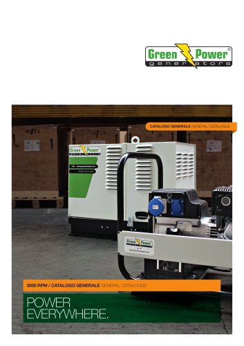 All Green Power Systems catalogs and technical brochures