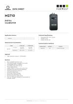 M2710 Digital Portable Calibrator - Datasheet - ForTest GmbH - PDF ...