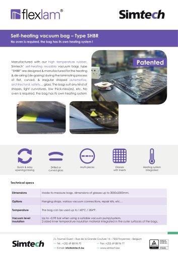 Vacuum Rubber Bag type LBRP - Simtech - PDF Catalogs | Technical ...