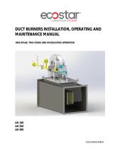 DUCT BURNERS - Ecostar Burners - PDF Catalogs | Technical Documentation | Brochure