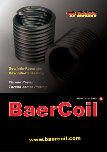 All BAER-Company catalogs and technical brochures