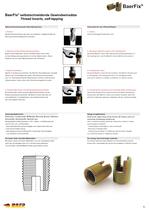 BaerFix® Thread Inserts and Thread Repair - BAER-Company - PDF Catalogs ...
