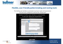CAD system Optitex - bullmer - PDF Catalogs | Technical Documentation ...