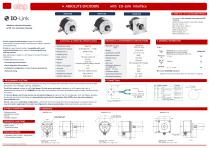 Absolute rotary encoder - MEM-Bus IO-Link - ELAP - multi-turn / Fieldbus / with IO-Link interface