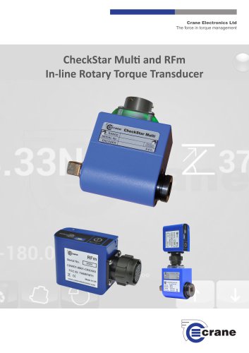 CheckStar Multi Torque Transducer - Crane Electronics Ltd - PDF ...