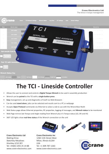 TorqueStar Pro Data Collector - Crane Electronics Ltd - PDF Catalogs ...
