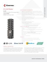 Communication gateway - IO-Link Master 8-PNIO - Comtrol Corporation ...