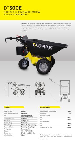 DCT450P - ALITRAK S.r.l - PDF Catalogs | Technical Documentation | Brochure