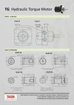 TG Hydraulic Torque Motor - Taon Hydraulik Komponenter ApS - PDF ...
