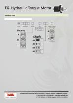 TG Hydraulic Torque Motor - Taon Hydraulik Komponenter ApS - PDF ...