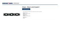 Anchor chain - 11.648182060P - Mennens - steel alloy / lashing / short-link