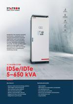 IDSe/IDTe 5–650 kVA - Statron Middle East FZCO - PDF Catalogs ...