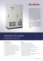 Industrial UPS System S2100/S2300 5–200 kVA - Statron Middle East FZCO ...