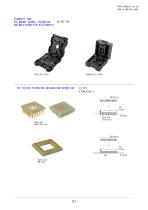 Manual test socket Image Sensor Sockets - JC CHERRY INC. - PDF Catalogs ...