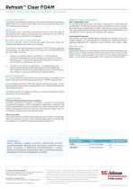 Refresh™ Clear FOAM - SC Johnson Professional GmbH - PDF Catalogs ...