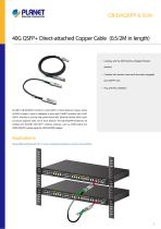 CB-DAQSFP-0.5/2m - PLANET Technology Corp. - PDF Catalogs | Technical ...
