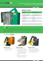 MACFAB 1100 LTR Bin Compactor - MACFAB BALERS - PDF Catalogs ...
