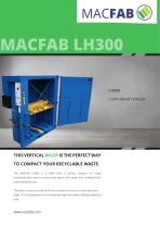 MACFAB LH300 Vertical baling press - MACFAB BALERS - PDF Catalogs | Technical Documentation ...