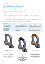 HEAVY LIFTING SHACKLES - Kleinsorge - PDF Catalogs | Technical ...