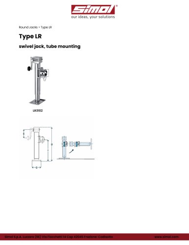 SUPPORTING JACKS FOR CONSTRUCTION MACHINERY - Simol Spa - PDF Catalogs ...