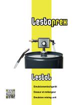 Emulsion mixing unit - Lestoprex AG - PDF Catalogs | Technical ...