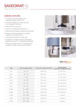 SAVEOMAT G - Data sheet - iNOEX GmbH - PDF Catalogs | Technical ...