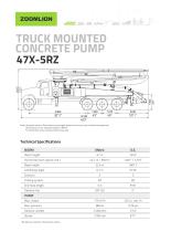 TRUCK MOUNTED CONCRETE PUMP 47X-5RZ - ZOOMLION - PDF Catalogs ...
