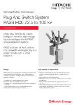 Hybrid switchgear - PASS M00 - Hitachi Energy - high-voltage / single ...