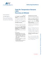 Total Air Temperature Sensors (TAT) Accuracy at Altitude - Auxitrol ...