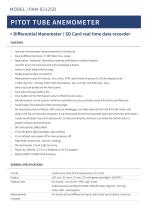 PITOT TUBE ANEMOMETER - Lutron - PDF Catalogs | Technical Documentation ...