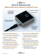 RS485 solar reference cell - RC22™ - Atonometrics - Modbus RTU / with ...