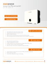 STT-4K~25KTL-P - Ningbo Sunways Technologies Co., Ltd. - PDF Catalogs ...