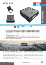 Metal grating - KERB D400/C250 - Fonderie Belli SPA - edge / for water
