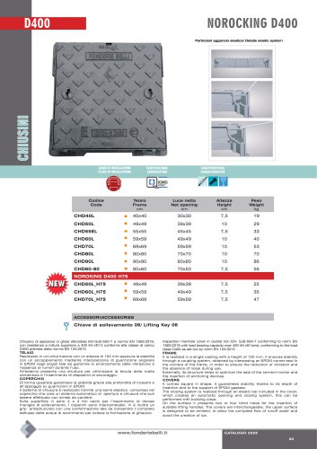 CRB/CRC - CLASS C250 - Fonderie Belli SPA - PDF Catalogs | Technical ...