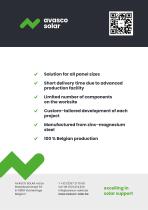 Avasco Solar catalog - Avasco Solar NV - PDF Catalogs | Technical Documentation | Brochure