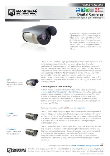 All Campbell Scientific Ltd. catalogs and technical brochures