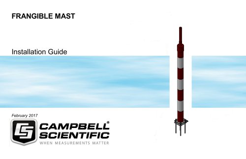 All Campbell Scientific Ltd. catalogs and technical brochures