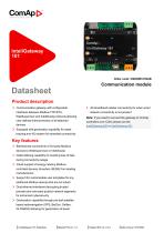 Communication gateway - CM2GW301BAB - ComAp - TCP / RS-485 / Modbus