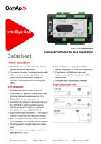 IS2GASXXBAB - ComAp - PDF Catalogs | Technical Documentation | Brochure