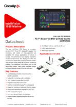 LCD display - InteliVision 1050 - ComAp - color / 1280 x 800 / 10.1"
