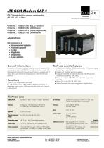 LTE GSM Modem CAT 4 - ConiuGo Gesellschaft für Telekommunikation mbH ...