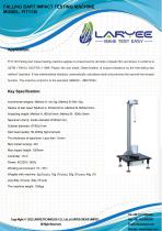 Falling dart impact tester - FIT1130 - Laryee technology co.,ltd - for ...