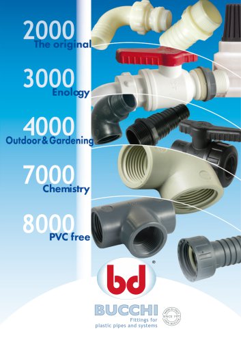 All Bucchi S.r.l. catalogs and technical brochures